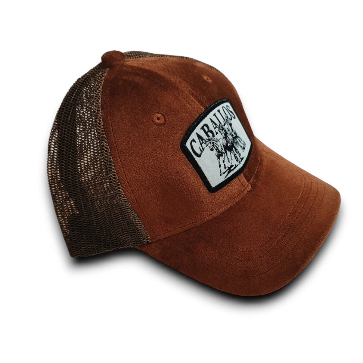 Brown Caballos Premium Suede Cap – WHIM BRIM